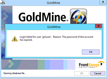 Login failed for user 'xyz'. Reason: The password of the account has ...