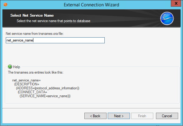 Setting Up an Oracle External Connection with Trusted Agent